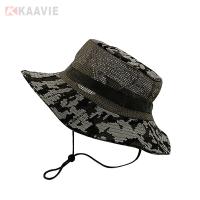 China 100% Cotton Outdoor Fisherman Hat 3D Embroidery Logo Custom Size 58cm for sale