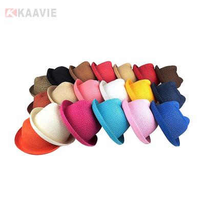 China Custom Paper Straw Sun Hat with Pantone Color Options for Summer Beach Protection for sale