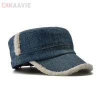 China ODM 100% Cotton Military Cadet Cap 56cm 3D Embroidered Logo Custom for sale