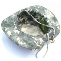 China Custom Polyester Outdoor Fisherman Hat 56cm Camouflage Pantone Color for sale