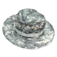 China Custom Polyester Outdoor Fisherman Hat 56cm Camouflage Pantone Color for sale