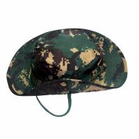 China OEM Cotton 6 Color Desert Camo Boonie Hat Flat Embroidery Logo 58cm Adult Size for sale