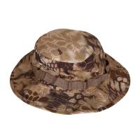 China OEM Cotton 6 Color Desert Camo Boonie Hat Flat Embroidery Logo 58cm Adult Size for sale
