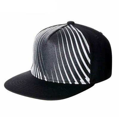 China Custom Embroidery Hip Hop 5 Panel Snapback Cap 58cm Cotton Acrylic for sale
