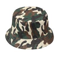 China Organic Cotton Bucket Hat 60cm Unisex Custom Camo Hats OEM ODM for sale