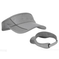 China Unisex Cotton Sun Visor Cap Curve Brim Golf Visor for Women Men 56-58cm for sale