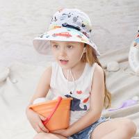 China UPF 50+ Lightweight Breathable Bucket Hat UV Protection for Kids Children 43cm-55cm for sale