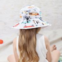 China UPF 50+ Lightweight Breathable Bucket Hat UV Protection for Kids Children 43cm-55cm for sale