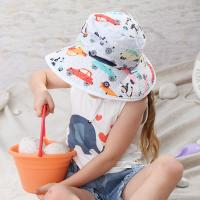 China UPF 50+ Lightweight Breathable Bucket Hat UV Protection for Kids Children 43cm-55cm for sale