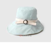 China OEM Lady Women Floral Outdoor Bucket Hat 100% Cotton 60cm Summer Unisex for sale