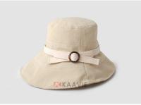 China OEM Lady Women Floral Outdoor Bucket Hat 100% Cotton 60cm Summer Unisex for sale