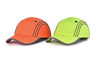 China Hi Vis Reflective Baseball Style Bump Cap CE EN812 Approved ABS Insert 58-64cm for sale