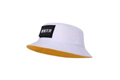 China ODM 100% Cotton Unisex Fisherman Bucket Hat with Custom Logo Patch 50pcs MOQ for sale