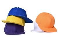 China Custom Embroidery Logo Snapback Caps 54cm Kids Cotton Acrylic Flat Bill Hat for sale