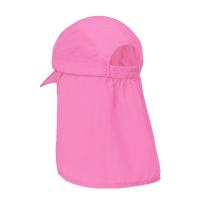 China Custom Sun Protection Hats with Neck Flap 58cm Adult Size Pantone Color for sale