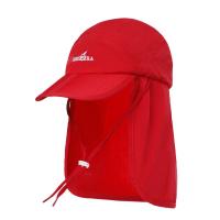 China Custom Sun Protection Hats with Neck Flap 58cm Adult Size Pantone Color for sale