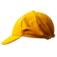 China Embroidery Plain Flexfit Baseball Caps 8 Panel Baggy Green Cricket Cap for sale