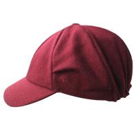 China 8 Panel 56cm Australian Baggy Cap Woolen Material pantone color for sale