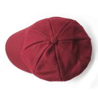 China 8 Panel 56cm Australian Baggy Cap Woolen Material pantone color for sale