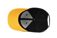 China 6 Panel Flexi Fit Baseball Caps Curve Brim 3D Embroidered Logo for sale