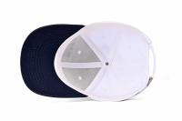 China 6 Panel Flexi Fit Baseball Caps Curve Brim 3D Embroidered Logo for sale