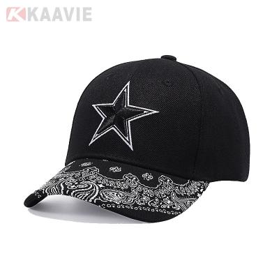 China Unisex Flexfit Embroidery Baseball Cap UV Resistant 58cm Custom Logo ISO9001 for sale
