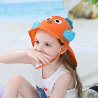China Cartoon Summer Childrens Bucket Hats UV Protection Sun Hat 43cm-55cm OEM ODM for sale