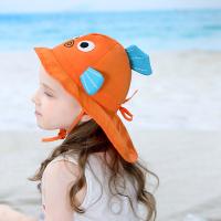 China Cartoon Summer Childrens Bucket Hats UV Protection Sun Hat 43cm-55cm OEM ODM for sale