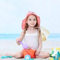China UPF 50+ 47cm Childrens Sun Hat with Neck Protection OEM ODM Cotton for sale
