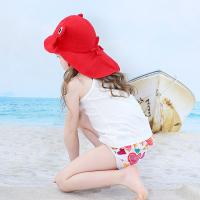 China SGS Certified UV Protection Childrens Bucket Hat with Neck Flap 43-55cm for sale