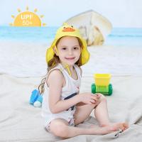 China Kids Sun Hat UPF 50+ UV Protection Long Flap 43cm Quick Dry Lightweight Outdoor Beach Cap for sale