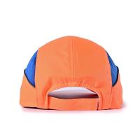 China Orange Safety Bump Cap CE EN812 with Blue Embroidery Custom Logo Adult Unisex for sale