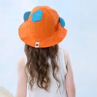China UPF 50+ Kids Bucket Hat 100% Cotton Sun Protection Hat 43cm-55cm Unisex Outdoor Cap for sale