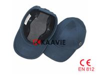 China CE EN812 Cotton Mesh Safety Bump Cap ABS Inner Shell 60cm Blue for sale