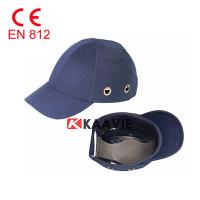China CE EN812 Cotton Mesh Safety Bump Cap ABS Inner Shell 60cm Blue for sale