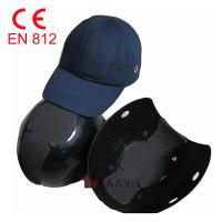 China CE EN812 Cotton Mesh Safety Bump Cap ABS Inner Shell 60cm Blue for sale