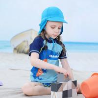 China Childrens Bucket Hats UPF 50+ Sun Protection Adjustable 43cm-55cm Cotton Unisex for sale