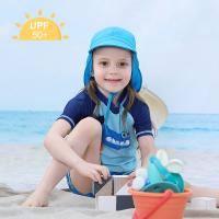 China Childrens Bucket Hats UPF 50+ Sun Protection Adjustable 43cm-55cm Cotton Unisex for sale