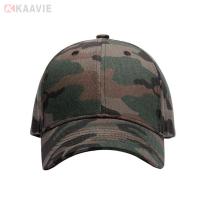 China Custom Camouflage Baseball Cap 6 Panel Curved Brim Unisex Outdoor Fan Hat 2.5cm Visor for sale