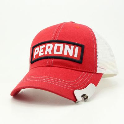 China Custom 6 Panel Trucker Sports Cap with Beer Bottle Opener OEM ODM 50pcs MOQ for sale