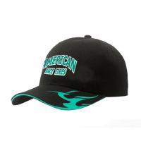 China ODM Embroidered Logo Baseball Cap Cotton Cloth 6 Panel High Profiel for sale