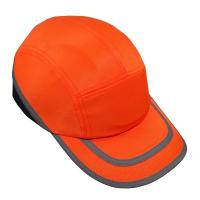 China High Visibility Hi-Vis Safety Bump Cap ABS Insert Helmet CE EN812 100pcs MOQ for sale