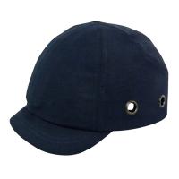 China Short Brim Baseball Safety Bump Cap CE EN812 58-64cm Adjustable for sale