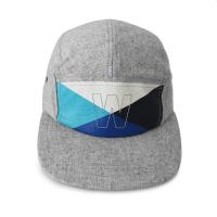 China Custom 3D Embroidery 5 Panel Unstructured Nylon Snapback Baseball Cap 58cm Adult Size for sale