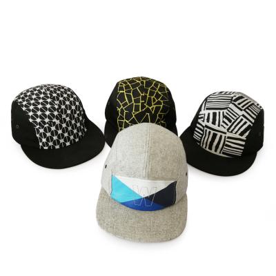 China Custom 3D Embroidery 5 Panel Unstructured Nylon Snapback Baseball Cap 58cm Adult Size for sale