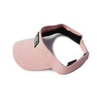 China Adjustable Pink 58cm Sun Visor Caps Embroidery Printing Logo for sale