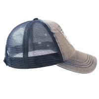 China Custom 5 Panel Cotton 3D Embroidery Mesh Trucker Cap 58cm OEM ODM Supplier for sale