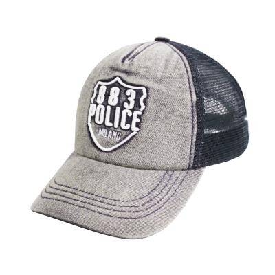 China Custom 5 Panel Cotton 3D Embroidery Mesh Trucker Cap 58cm OEM ODM Supplier for sale