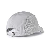 China 100% Polyester Summer Outdoor Casual Baseball Cap 58cm Breathable Grey for sale