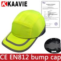 China High Visibility Lightweight Safety Bump Cap 100% polyester CE EN812 for sale